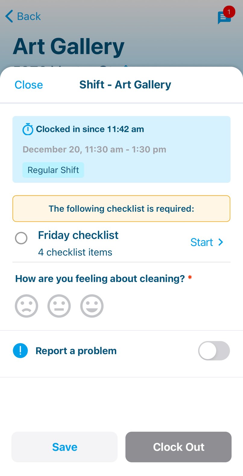 How do Cleaners see and complete Assigned Checklists?