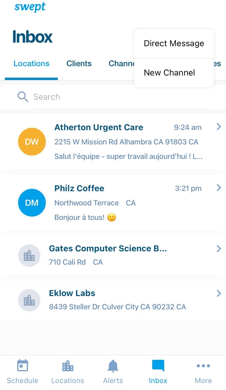 How do I use Direct Messaging